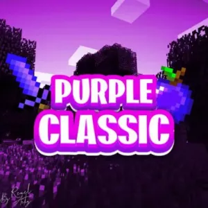 Purple Classic Minecraft Resource Pack | PvP Resource Pack