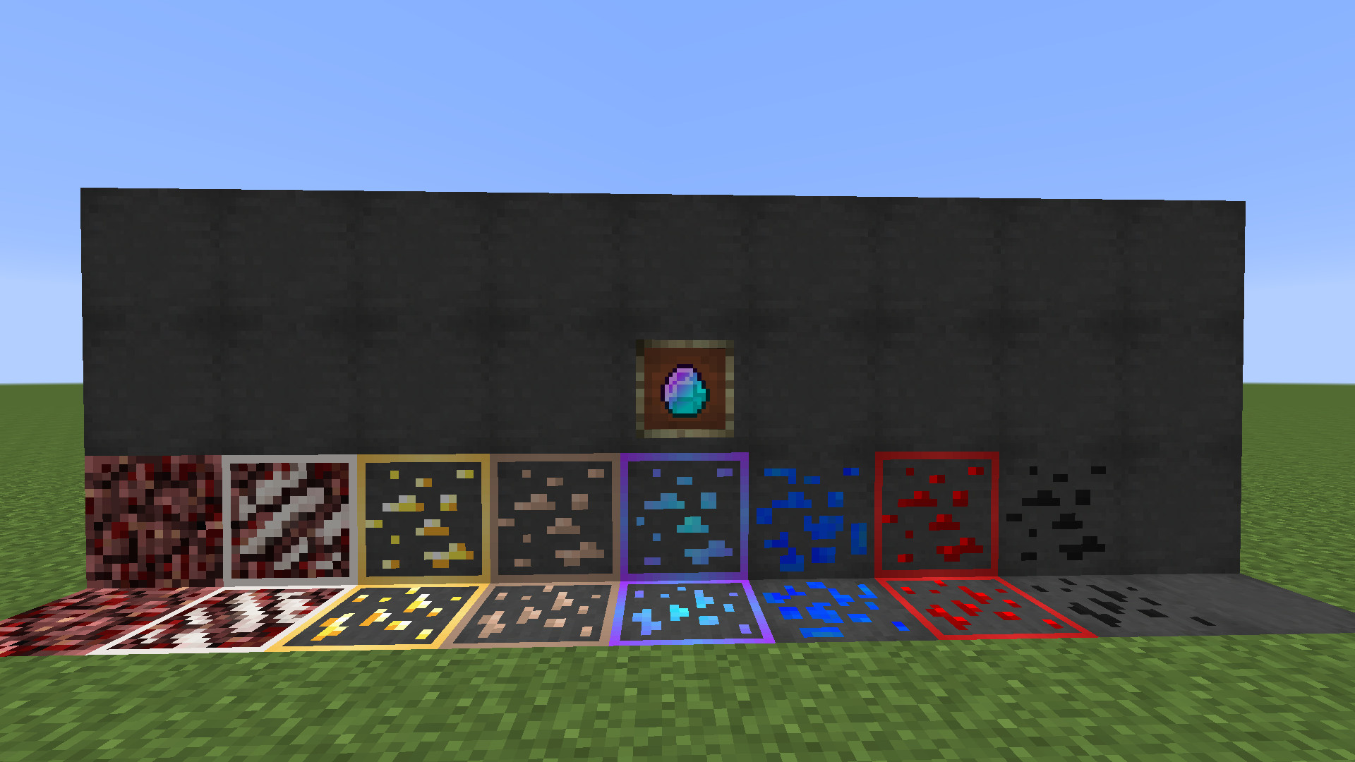 light blue-purple Fade 16x Minecraft Resource Pack | PvP Resource Pack